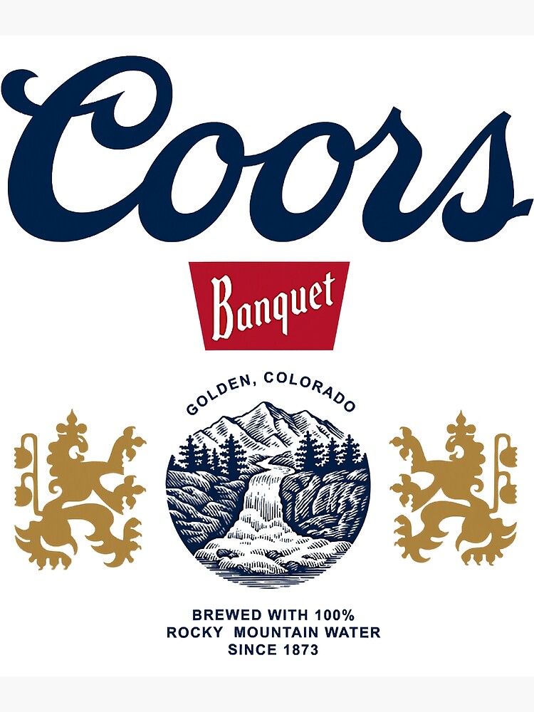 "Coors Golden Colorado Banquet Beer Label" Poster for Sale by ...