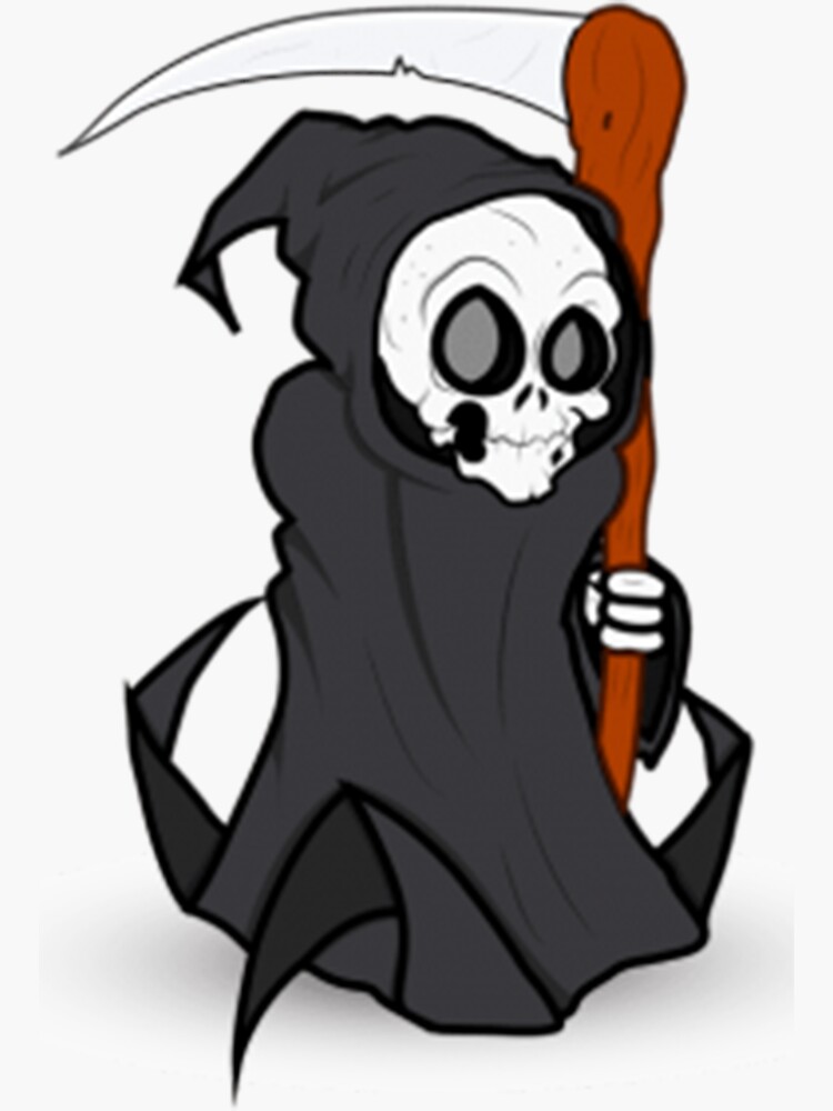 "rim reaper" Sticker by goratv | Redbubble