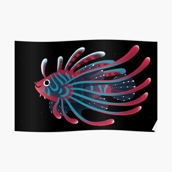 "Lionfish" Poster by pikaole | Redbubble