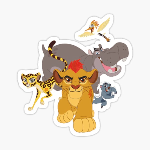 "Lion guard " Sticker for Sale by Kevinmuseny | Redbubble
