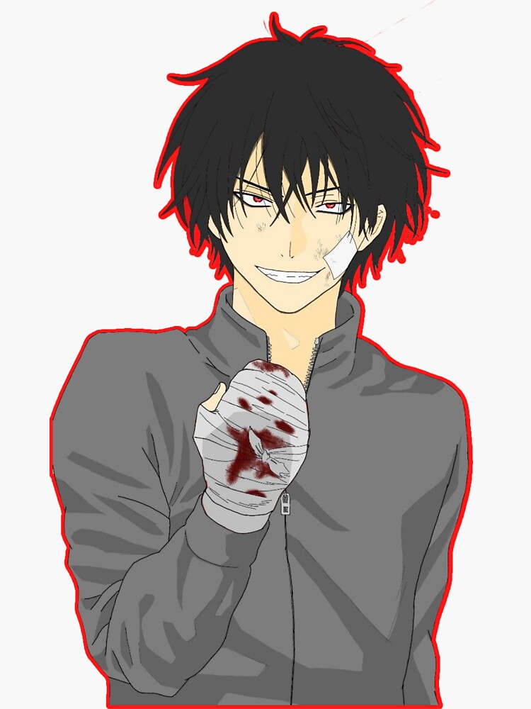 Pegatina «juego Tomodachi Yuuichi Katagiri Tenji Mikasa Shiho