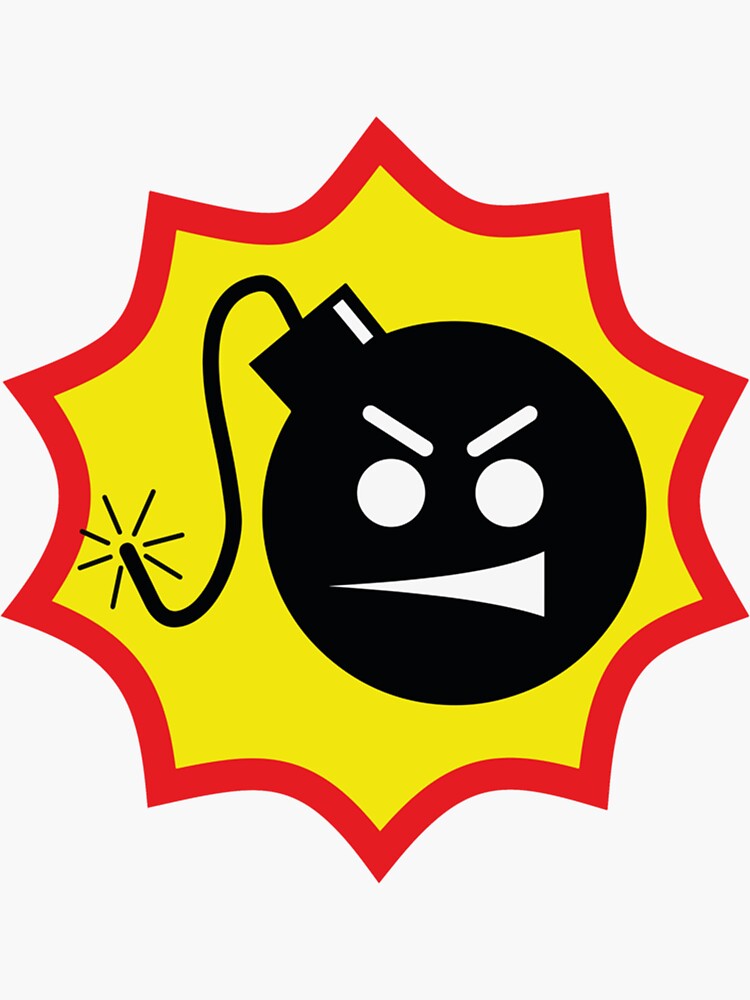 Pegatina «Camiseta alternativa con logotipo de Serious Sam Bomb» de ...