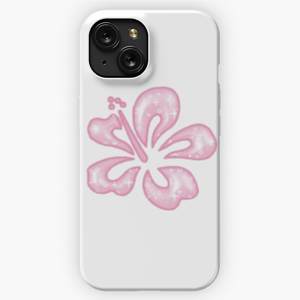 "pink hawaian flower " Sticker by fruityb00ty | Redbubble