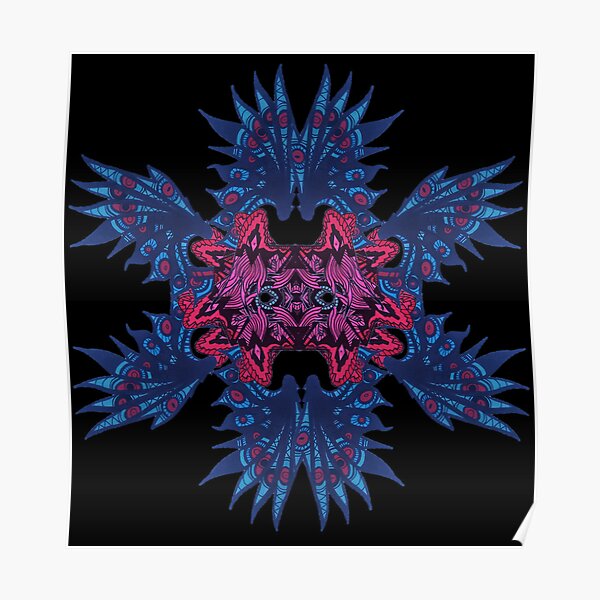 "Grand Malevolence " Poster for Sale by SWANG0 | Redbubble