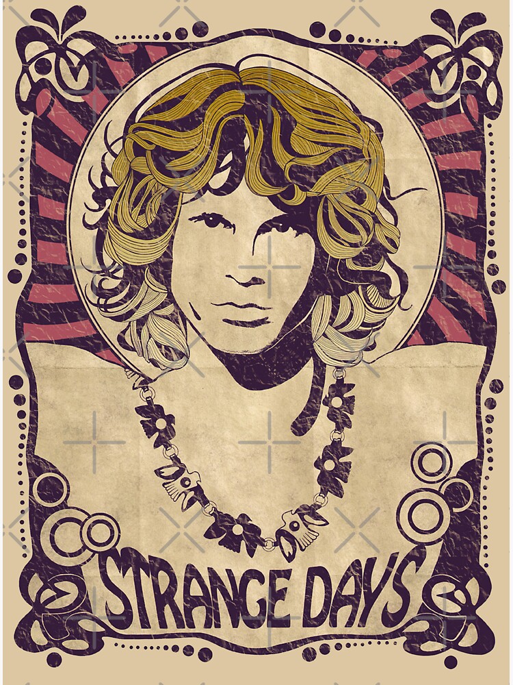 "Jim Strange Days (HQ)" Sticker for Sale by TigerLab | Redbubble
