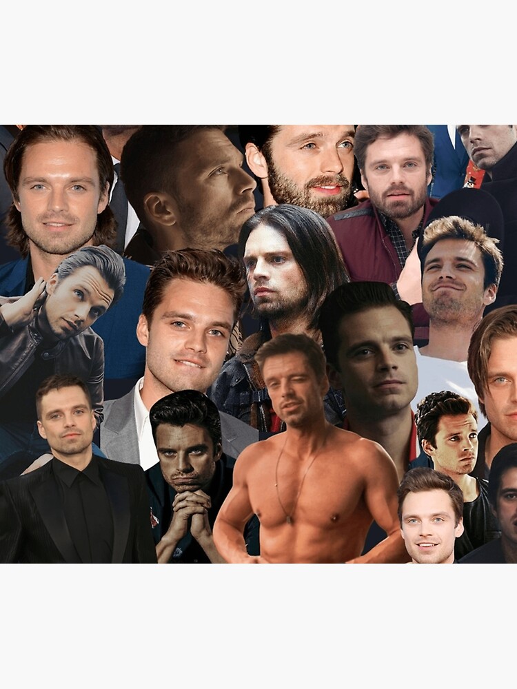 Póster «Sebastian Stan collage de fotos Actor Guapo Actor Para Fans ...