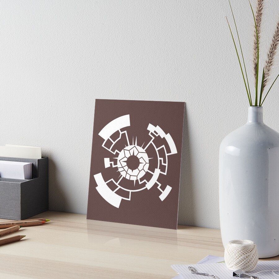 "Dark Bramble Symbol " Art Board Print by Dancing-Sheep | Redbubble