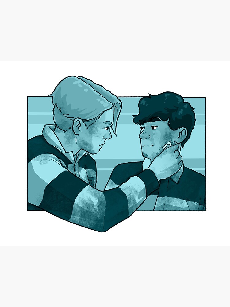 Póster «Nick y Charlie - dibujo Heartstopper - rugby» de daddymactinus ...