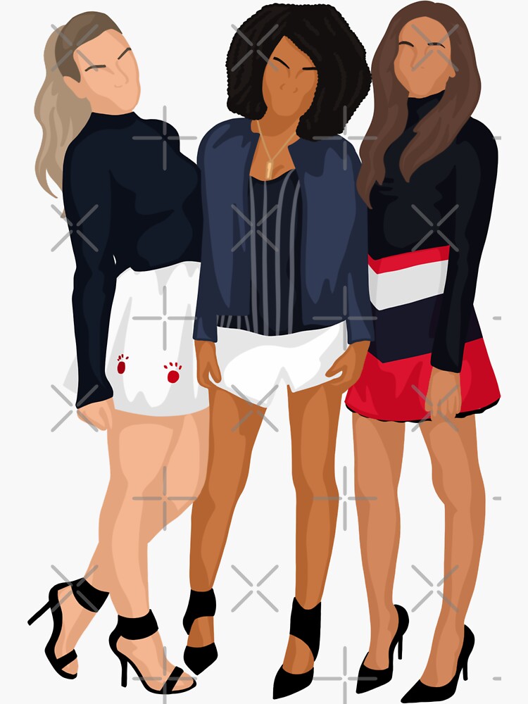"Little Mix | Salute" Sticker by icantdrawfaces | Redbubble