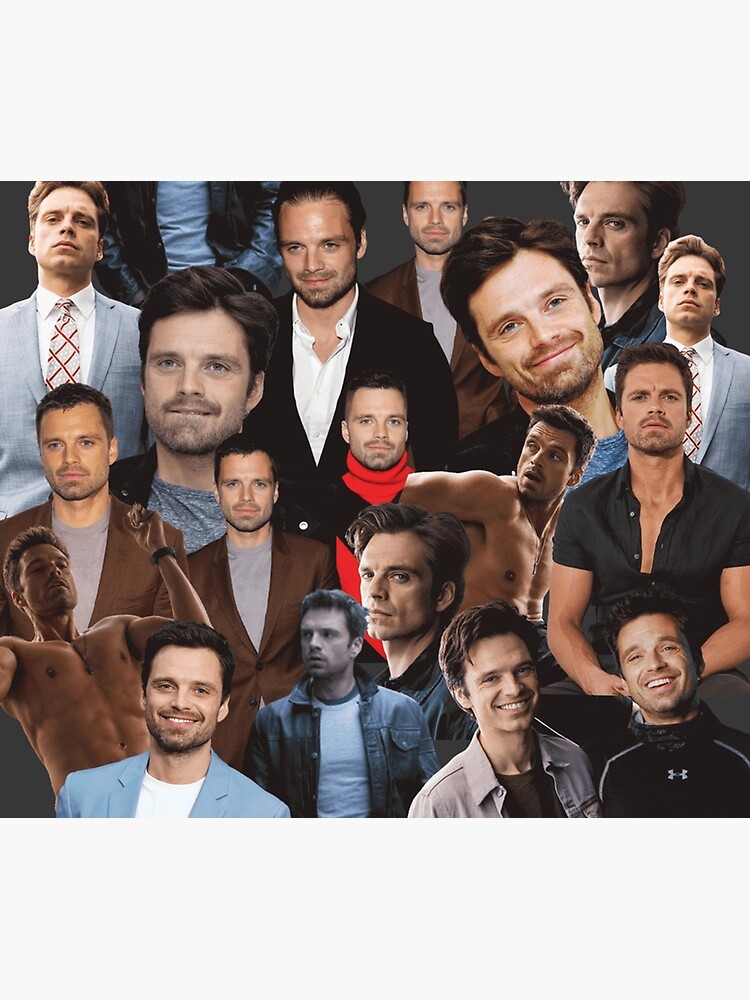 "Sebastian Stan photo collage My Actor For Fans" Poster for Sale by ...