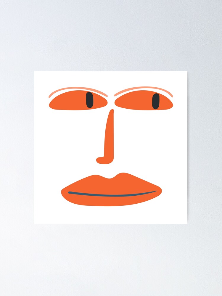 "funny face" Poster for Sale by crazyhome | Redbubble