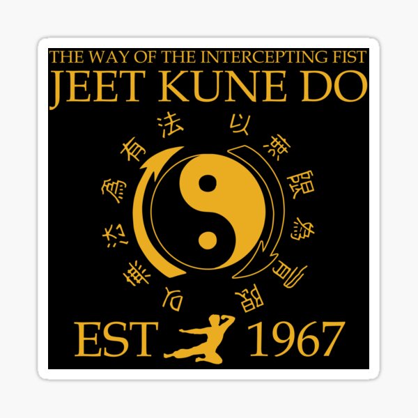 "Jeet Kune Do Martial Art" Sticker by BestTees19 | Redbubble