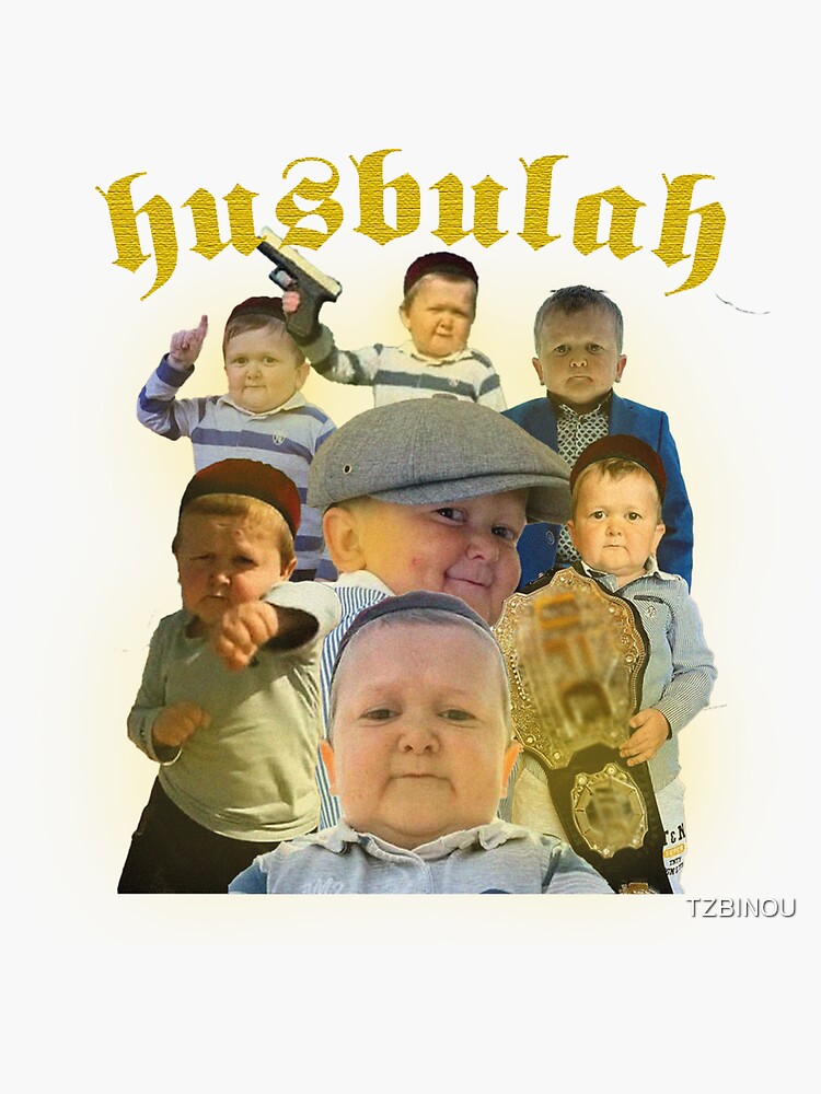 Pegatina «hasbulla - Sonrisa divertida de Hasbulla Hasbullah.» de ...