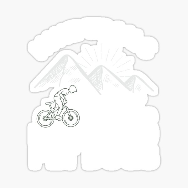 "hike trails ride bikes pet dogs - trail dog - trail dogs" Sticker by ...