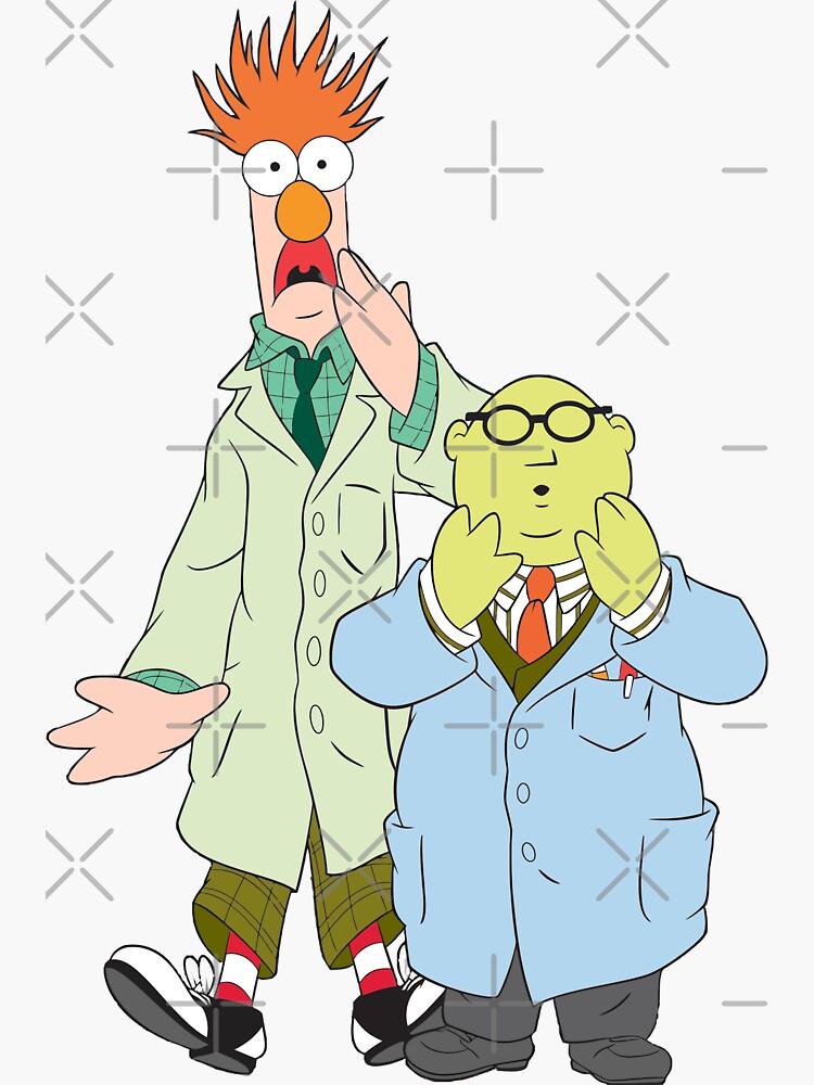 "Muppets Science" Sticker by muppetscoffee | Redbubble