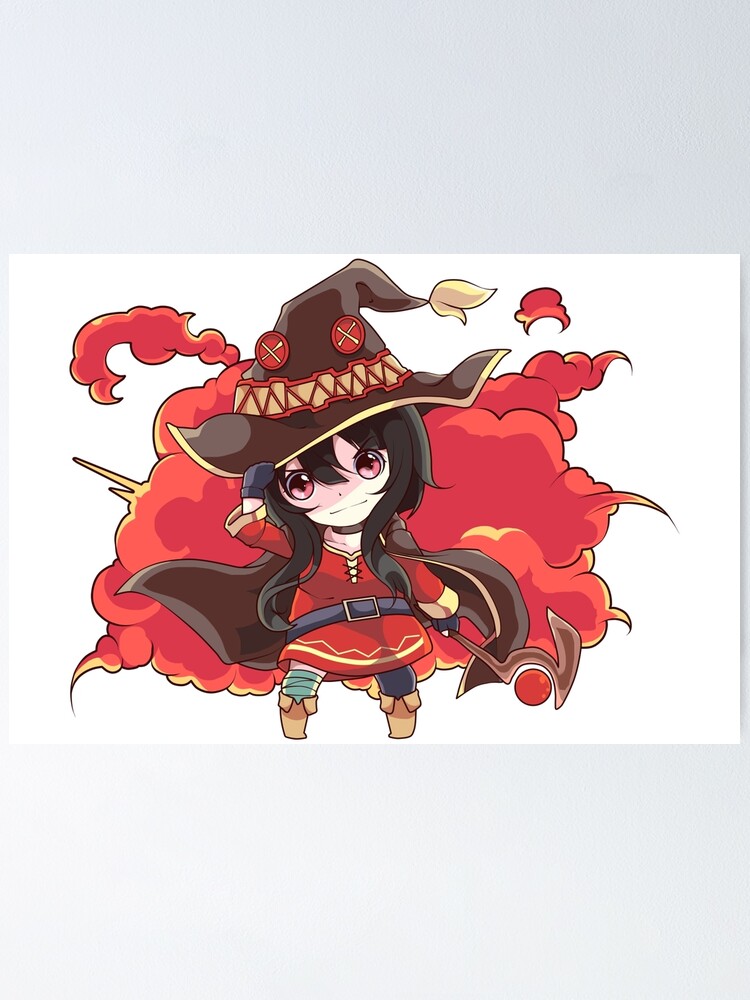 "KonoSuba - Chibi Megumin" Poster for Sale by MahouAnimeStore | Redbubble