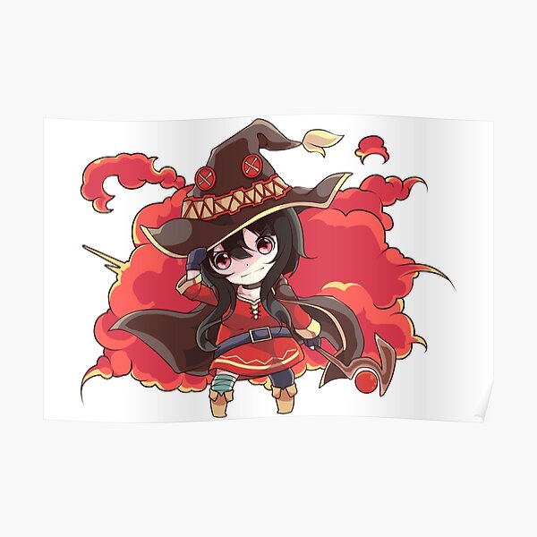 "KonoSuba - Chibi Megumin" Poster for Sale by MahouAnimeStore | Redbubble