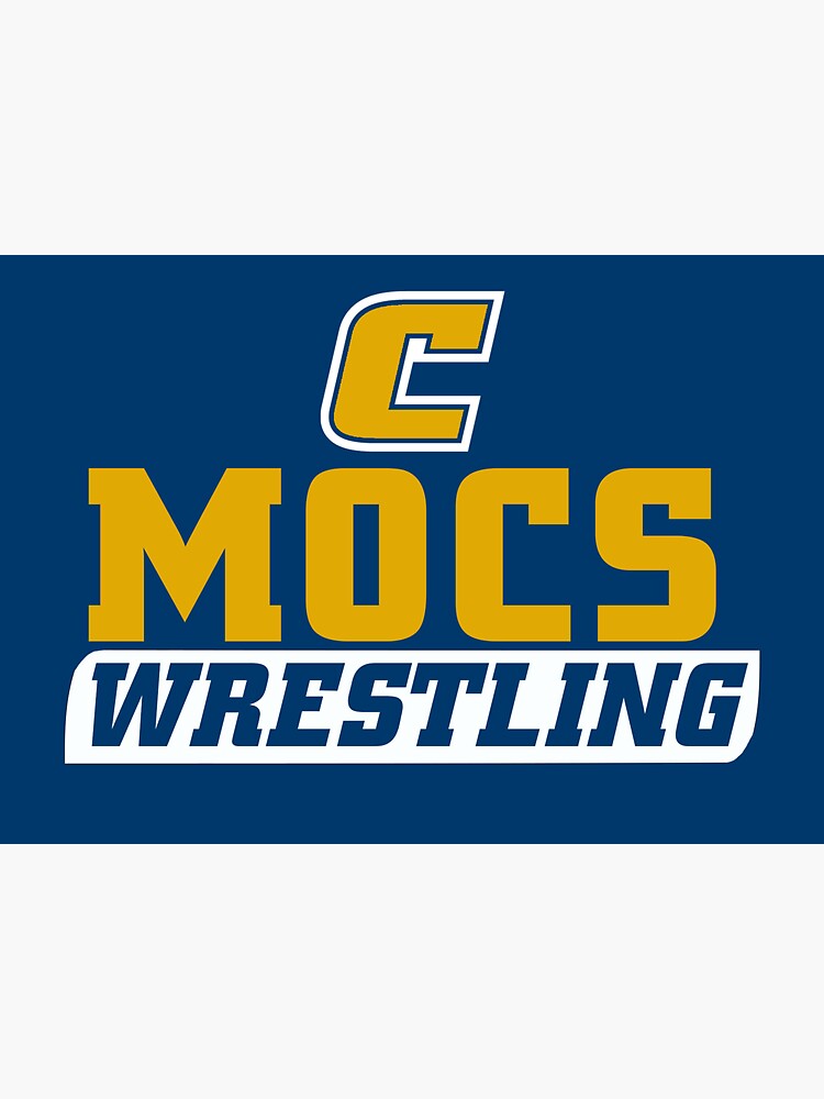 "Chattanooga Mocs Wrestling" Sticker for Sale by Grace1477 | Redbubble