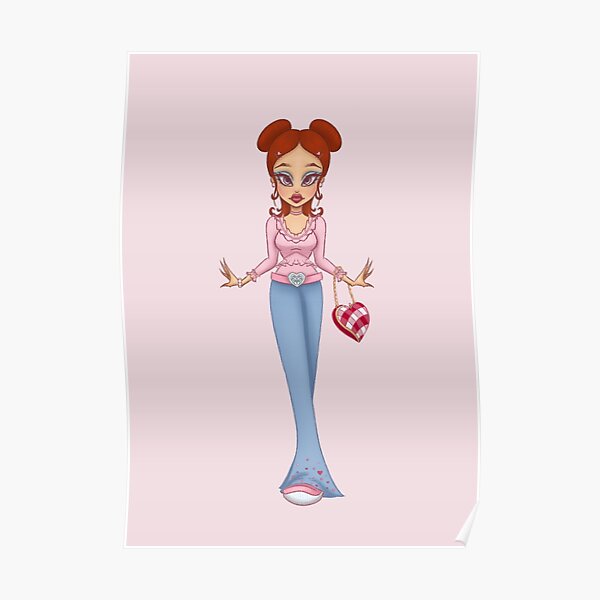 Bratz Sweet Heart Meygan Poster For Sale By Mmmmfart2020 Redbubble