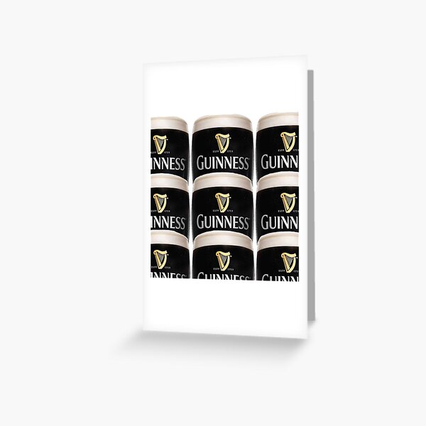 Guinness Greeting Cards | Redbubble