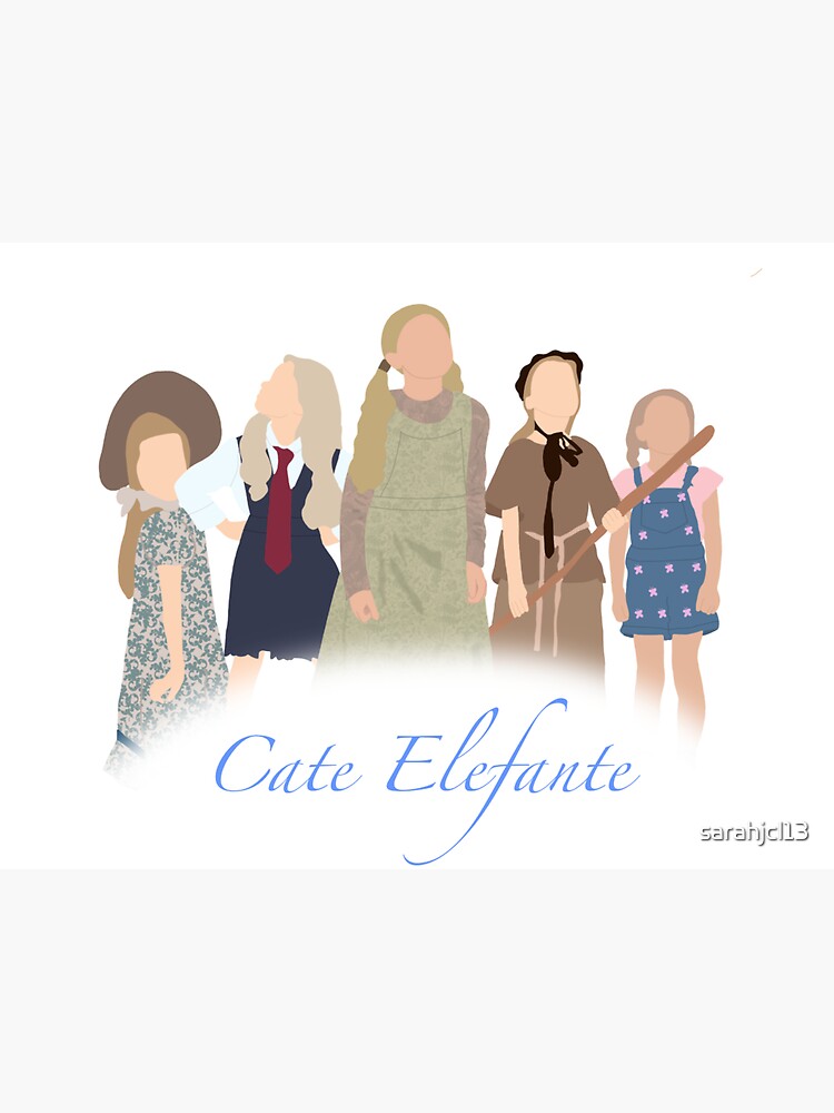 "Cate Elefante Actor Spotlight" Sticker for Sale by sarahjcl13 | Redbubble