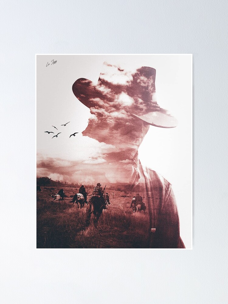 "RDR2" Poster by DDLespi | Redbubble