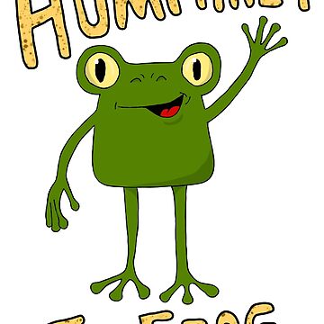 "Humphrey the frog" Art Board Print for Sale by IloveMonsters | Redbubble