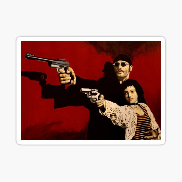 "Leon the Professional " Sticker for Sale by BryanWhipple | Redbubble