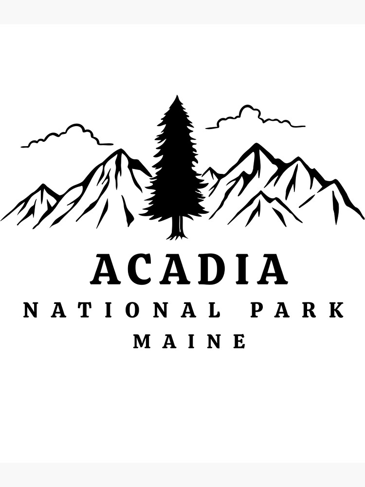 "Acadia National Park" Poster for Sale by Alfalfalfa90 | Redbubble