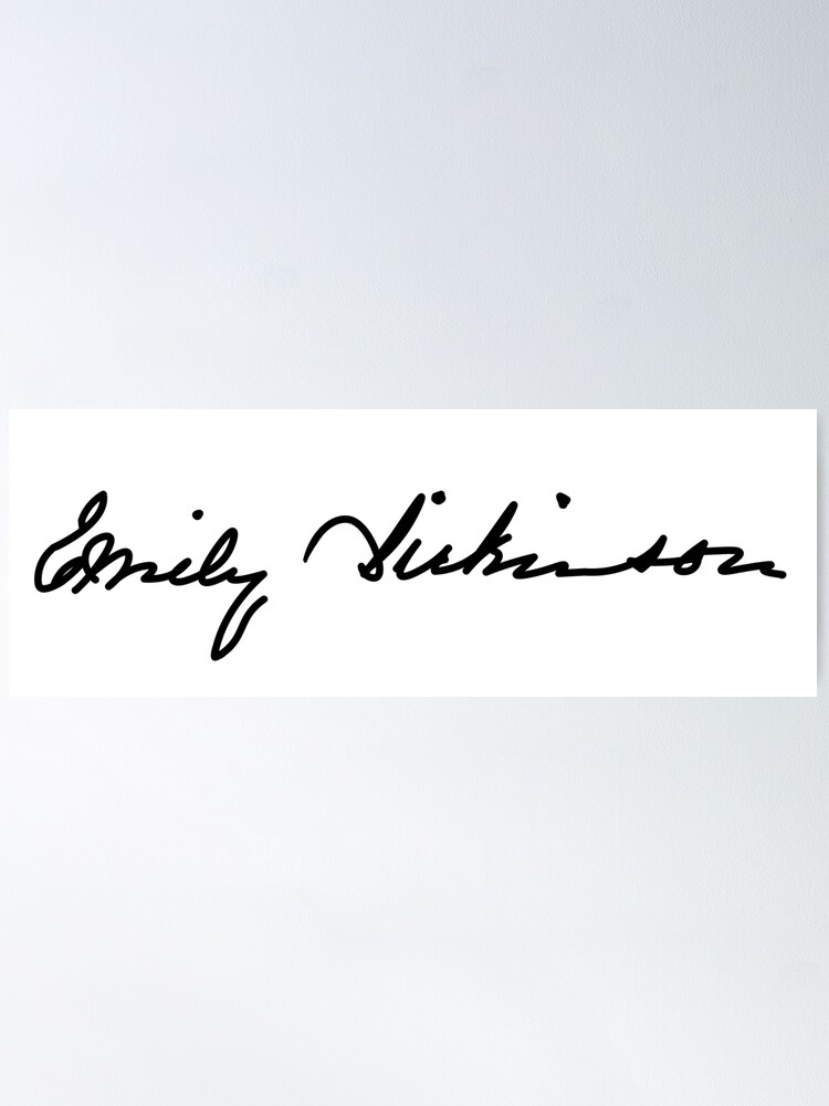 Emily Dickinson Signature