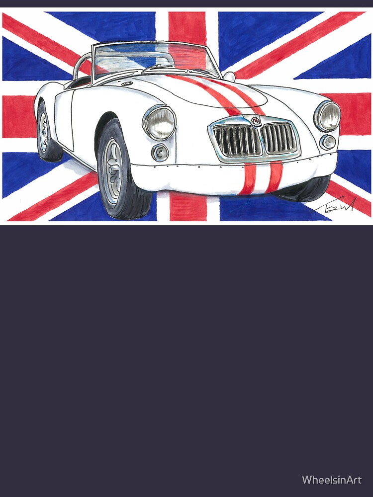 "62 MGA Flag" Essential T-Shirt for Sale by WheelsinArt | Redbubble