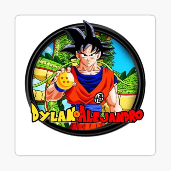 "personalized dragon ball with name" Sticker by Dacc27 | Redbubble