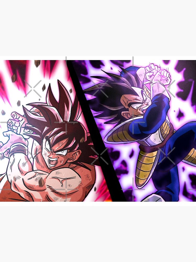 "Goku vs Vegeta" Pet Mat for Sale by useratpk8554 | Redbubble