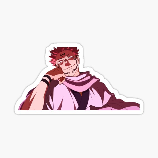 "sukuna " Sticker for Sale by Piece-One | Redbubble