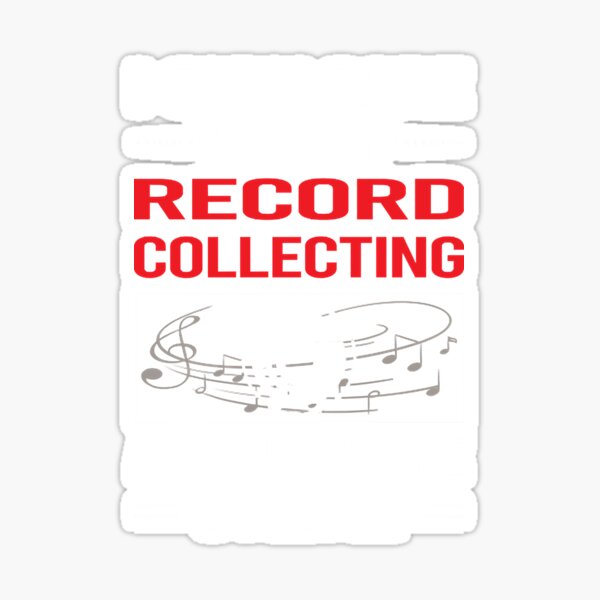 "Funny 3 People 02 Record Collecting Records " Sticker by SarahGarc70116 | Redbubble