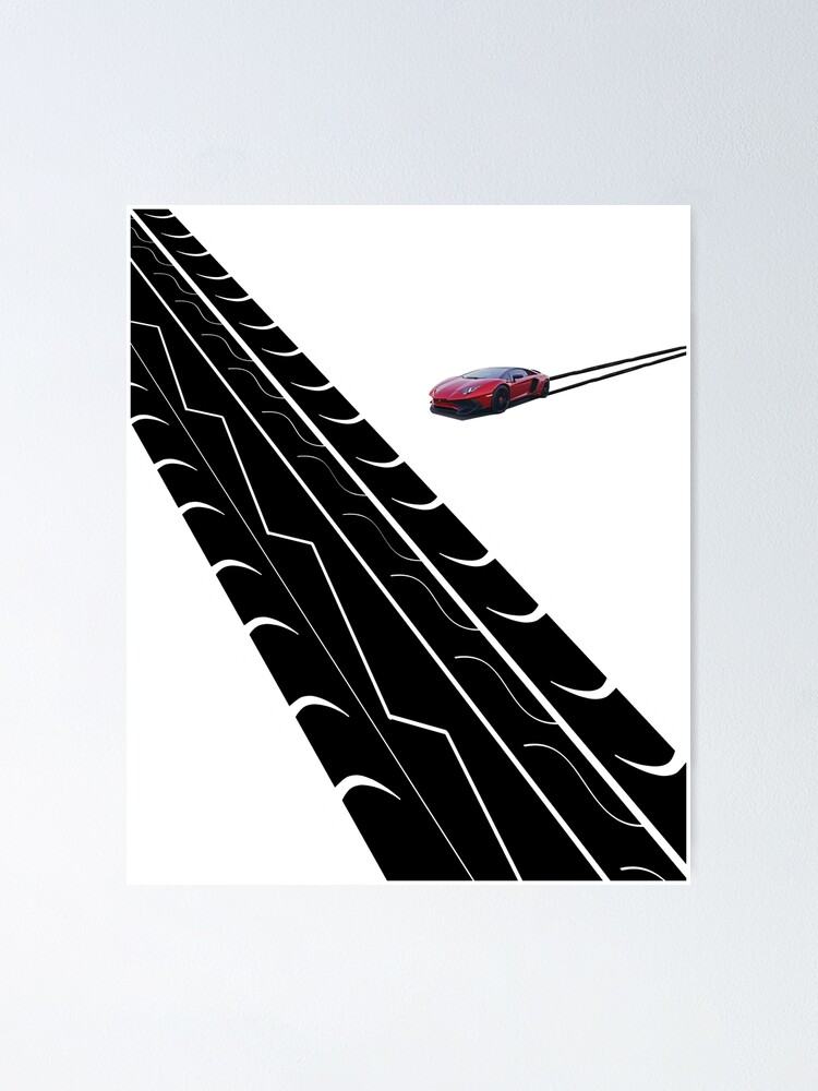 "Super Sports car tire tread deSign" Poster for Sale by MystixJack ...