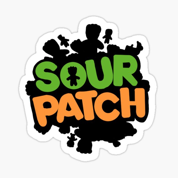 "Sour patch kids" Sticker by Beanie3422 | Redbubble