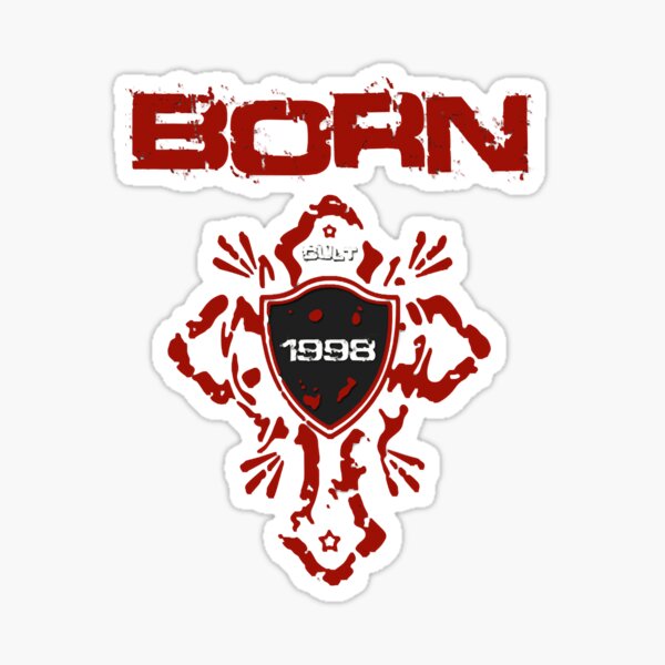 "Born 1998 " Sticker for Sale by ShannonSm91640 | Redbubble