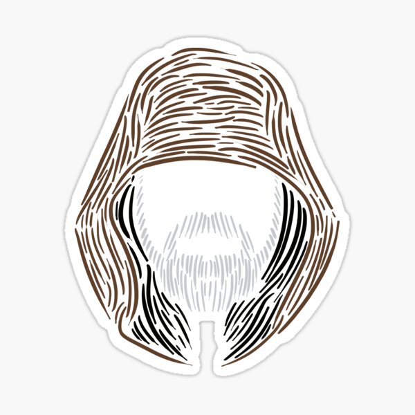 "Old Ben" Sticker by V-lines | Redbubble