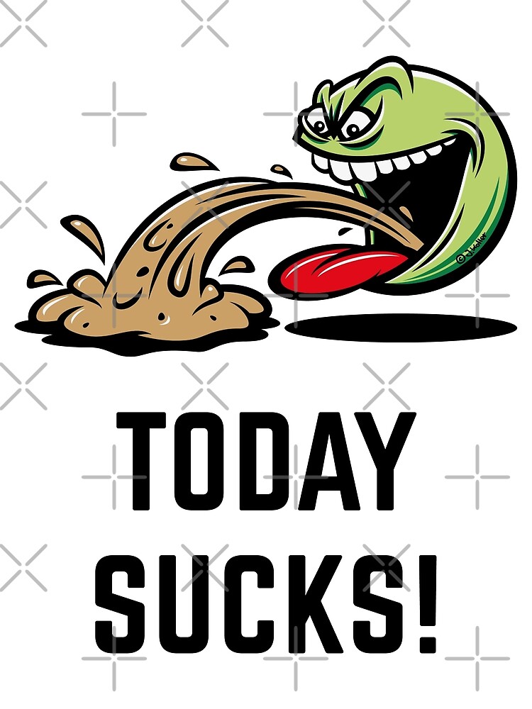 Lámina fotográfica «Hoy apesta! (Emoticon Smiley Meme)» de MrFaulbaum ...