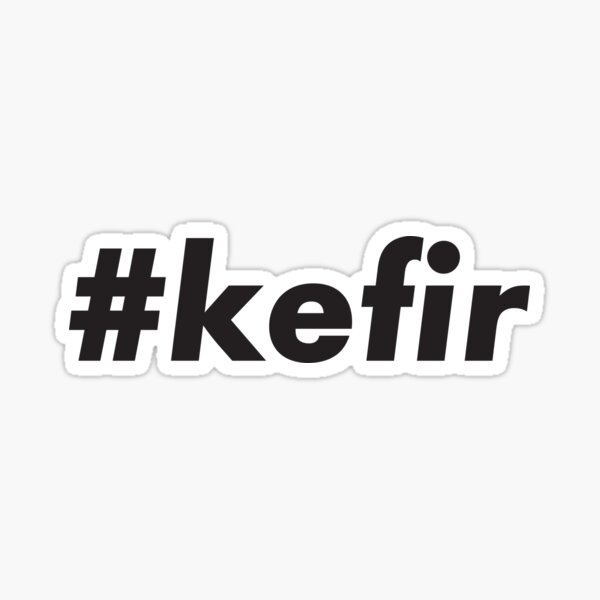 "#kefir" Sticker by teesaurus | Redbubble