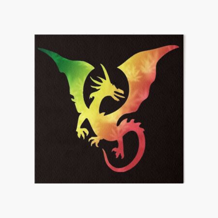 "rasta dragon" Art Board Print by hellcom | Redbubble