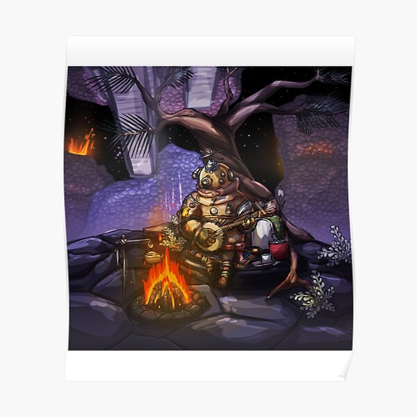 "Outer Wilds Astronaut " Poster for Sale by Biophilic-Ds | Redbubble