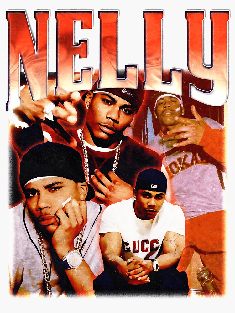 "Nelly For Men And Women" Sticker for Sale by DayneGorczany | Redbubble