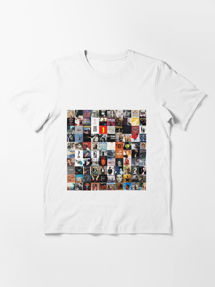 "Pop Album Cover Collage " T-shirt for Sale by bonitapoore | Redbubble ...