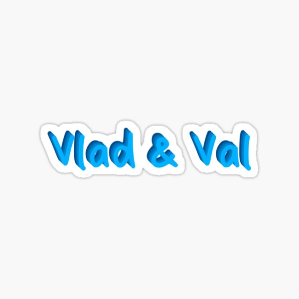 "Vlad Val" Sticker by TaimloDumne | Redbubble