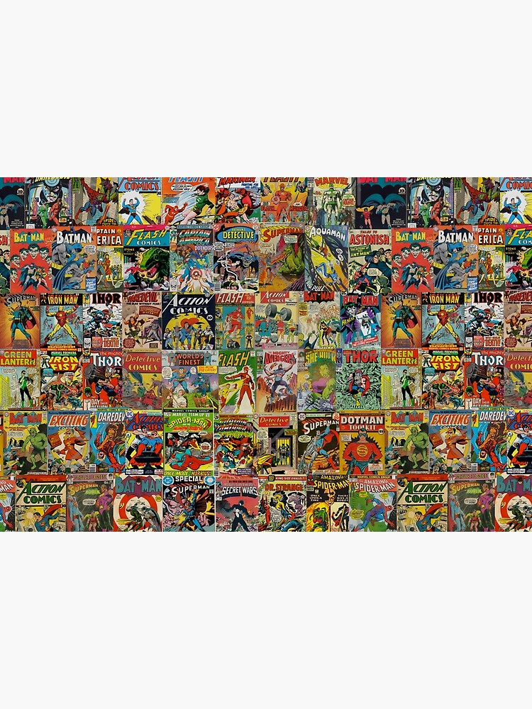 Vintage Comic Book Pattern Bath Mat sold by Enormous | SKU 42535665 ...