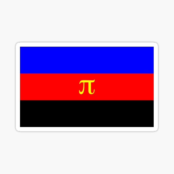 "Polyamorous Flag LGBTQ+" Sticker by LGBTQ-Flags | Redbubble