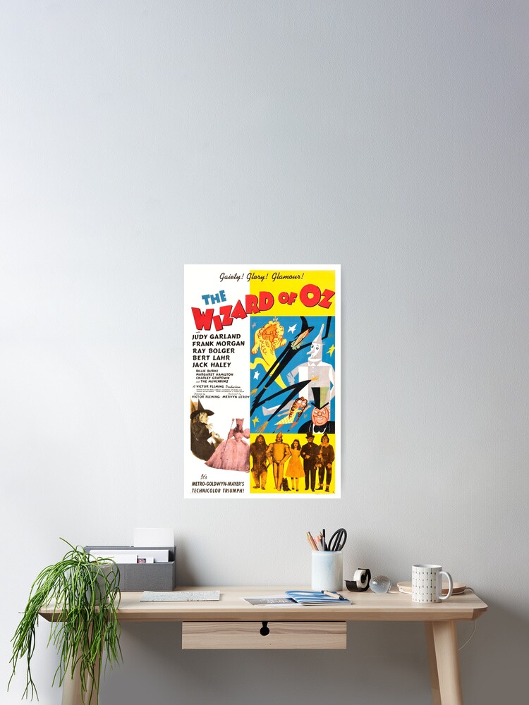 "wizard of oz original " Poster for Sale by gorrayha | Redbubble