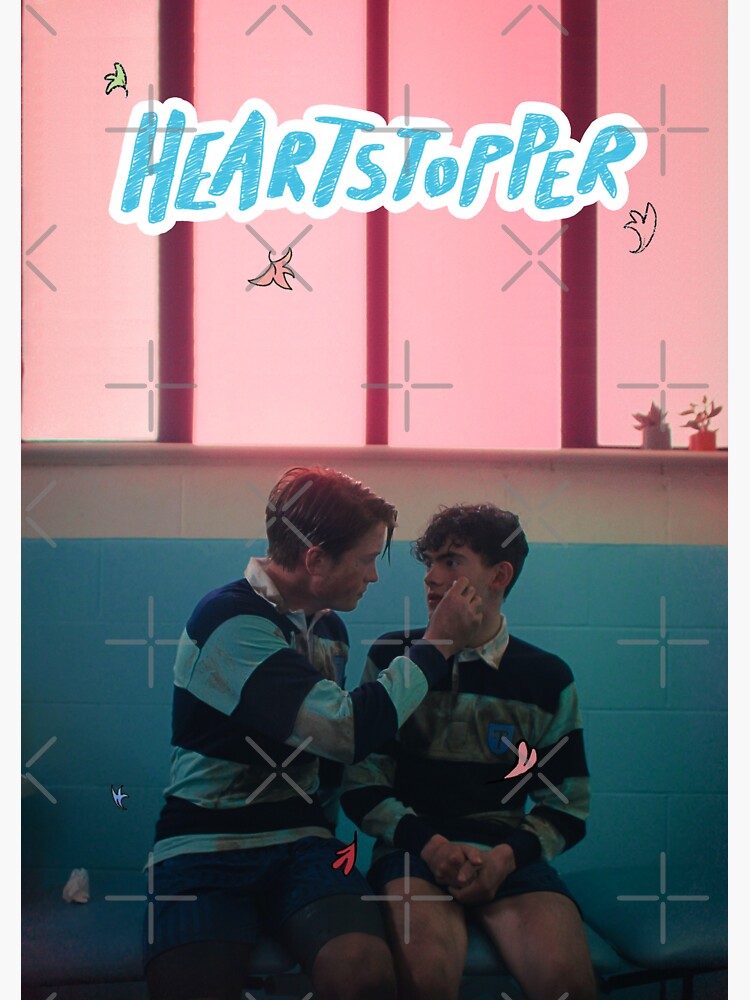 "Heartstopper poster" Sticker for Sale by Genlon | Redbubble
